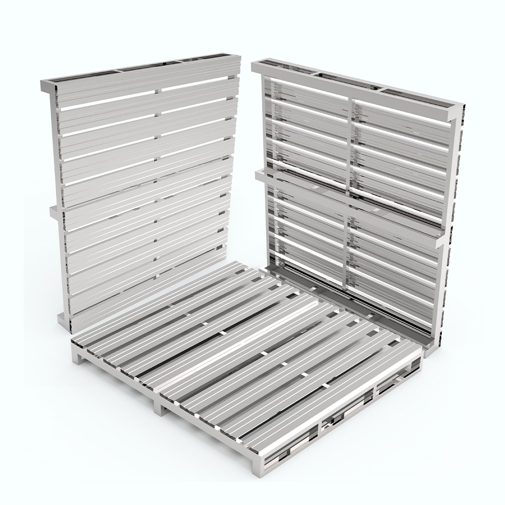 Galvanized Steel Pallets | Khambatis, Karachi, Pakistan